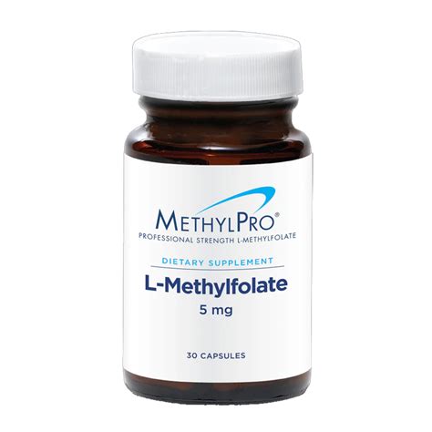 L Methylfolate 5 Mg 30 Capsules Doctors Nutrition