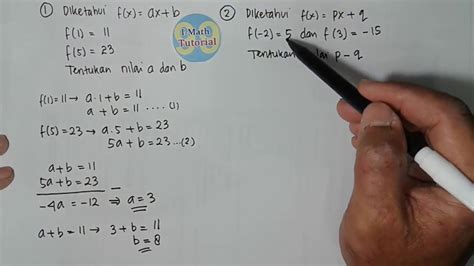 Cara Menentukan Rumus Fungsi Kisah Sekolah Riset