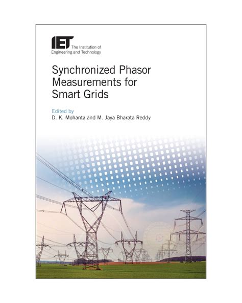 Iet Synchronized Phasor Measurements For Smart Grids Wiring Regulations