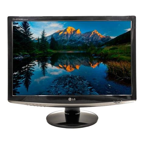Monitor Lg 19 Polegadas Flatron W1952tq Widescreen Preto Shopee Brasil