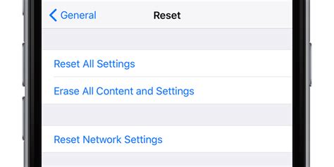 Erase And Restore Reset Your Iphone To Factory Settings Ios 11 Guide