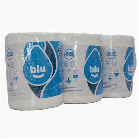 Blu Pro Clean M3 Wiping Tissue Roll 265 Sheets 6 2x3 Pcs Suvacor Ltd
