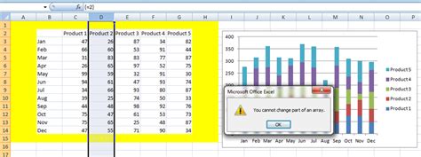 Protect Your Dashboard Charts In Excel Using Arrays Excel Dashboard