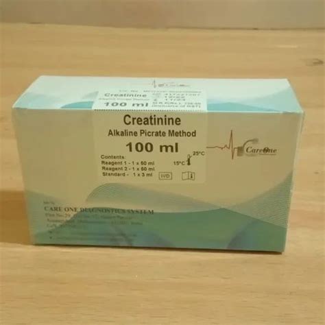 Care One Creatinine Alkaline Picrate Method At ₹ 725 Box In Aurangabad Id 2849742167373