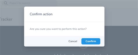 Larachat Articles How To Use Confirm Dialogs In A Laravel Nova Tool