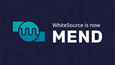 Whitesource Is Now Mend You Code We Cure