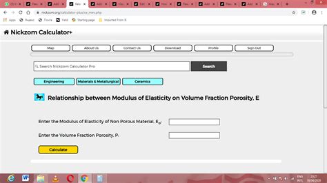 How To Calculate And Solve For Relationship Between Modulus Of
