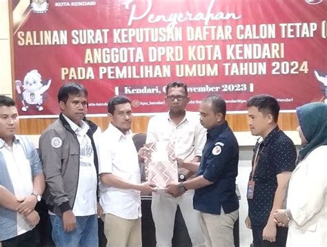 KPU Kendari Tetapkan 483 Caleg DPRD Kota Sebagai DCT pada Pemilu 2024 - Edisi Indonesia
