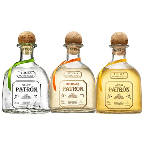 Patrón Blanco Reposado And Añejo Tequila Bundle Liquor Boutique