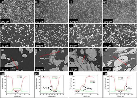 Microstructure Of The Bulk Composites Sem Images And Edx Elemental