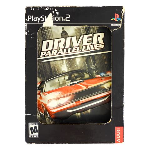 Driver Parallel Lines Limited Edition Playstation 2 Ps2 Retromtl