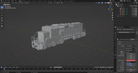 Cameron Schmaltz 3d Model Train Collection