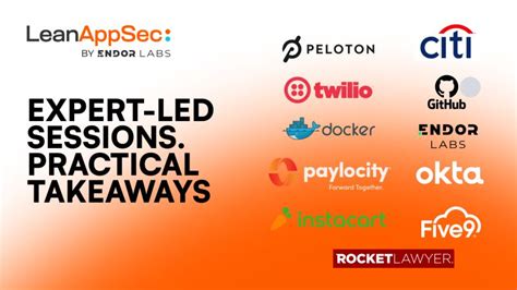 learn about appsec with leanappsec endor labs posted on the topic