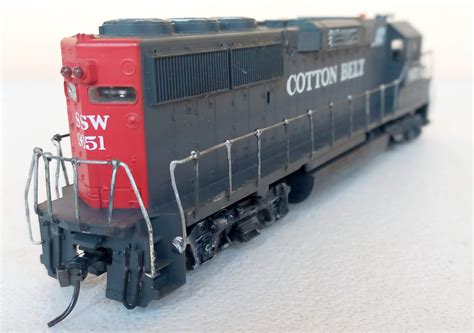 Athearn Locomotiva Emd Gp 60 Cotton Belt 9651 Usada Giltec Modelismo