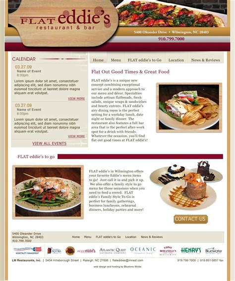 Flat Eddies Restaurant Bluetone Media Blog