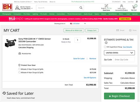 how to design a high converting shopping cart ui