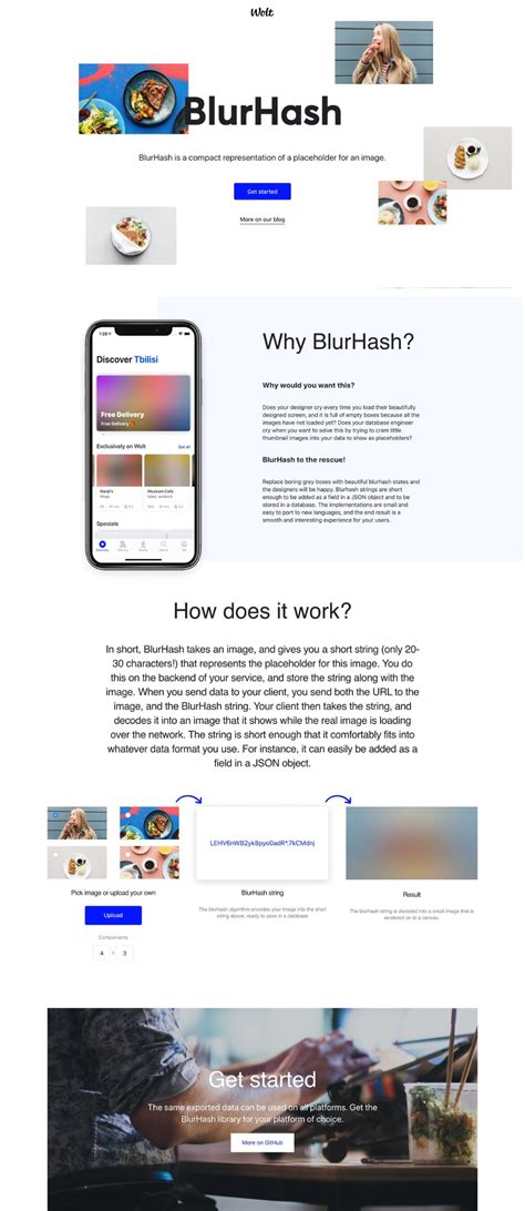 Clear Representation Of How The Product Works In The Header Of The