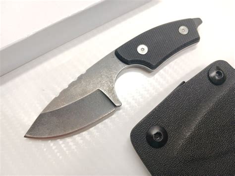 Horizontal Concealed Carry Kydex Sheath Small Mini Fixed Bla