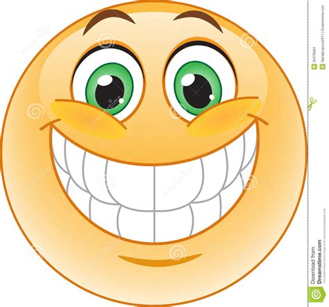 A Big Smile Emoticons Clipart Best