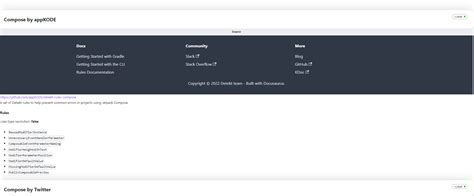 Rendering Issue On Detekt Marketplace Page Issue Detekt Detekt GitHub