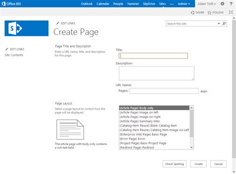 The Proper Way To Create Publishing Pages In Sharepoint 2013 Life On