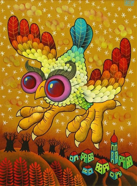 Owl In Flight Guido Vedovato Touchofart