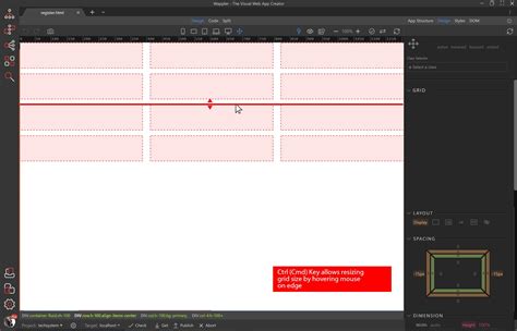 Css Grid Panel Less Suggestion Request Feature Request Wappler Community