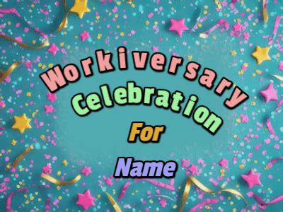 Animated Work Anniversary  Work Anniversary 4
