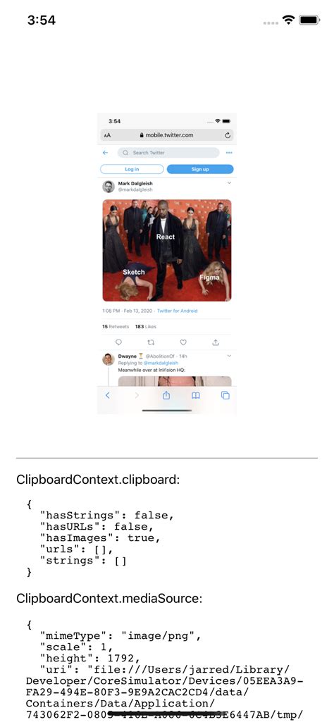 Github Jarred Sumnerreact Native Media Clipboard Image Support For