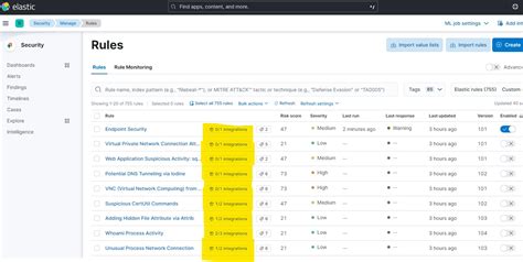 New Elastic Defend Integration Not Recognized By Rules 862