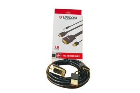 Black Vga To Hdmi Cable Mtr At Best Price In Surat Radhe Computer