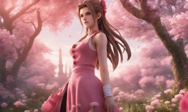 Aerith Flower Girl1 By Yesirzach On Deviantart