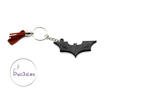 Batman Logo Keychain By Pyc3des Download Free Stl Model