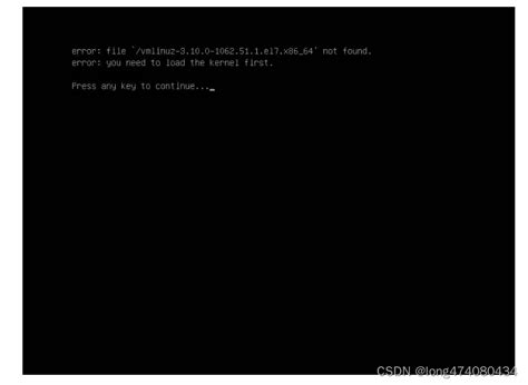 Linux 启动引导找不到内核修复linux开机读不了内核 Csdn博客 Linux 启动引导找不到内核修复linux开机读不了内核 Csdn博客