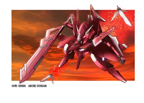Take Tonbo Arche Gundam Gundam Gundam 00 Sd Gundam Commentary Border Character Name