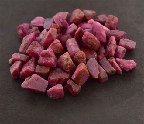 Raw Natural Ruby Rough Stone At Rs 30gram In Jaipur Id 2850183306691