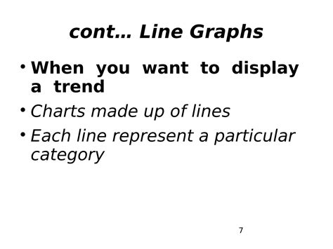 Lecture 7 Creating Charts1 PPT