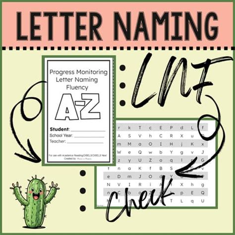 Letter Naming Fluency Lnf Progress Monitoring For Acadience Reading Dibels