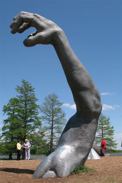 The Awakening Arm The Awakening A Massive Sculpture By Flickr