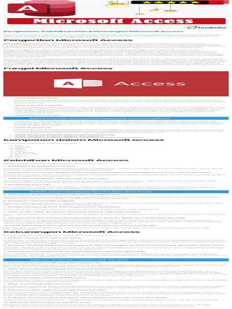 Pengertian Kelebihan Dan Kekurangan Microsoft Access Pdf
