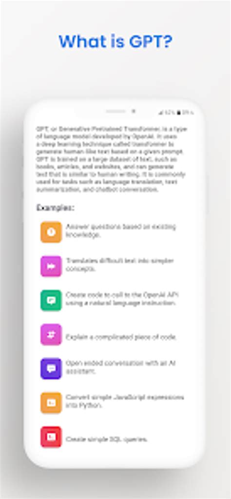 Chat Gpt Smart Open Al Chat For Android 無料・ダウンロード