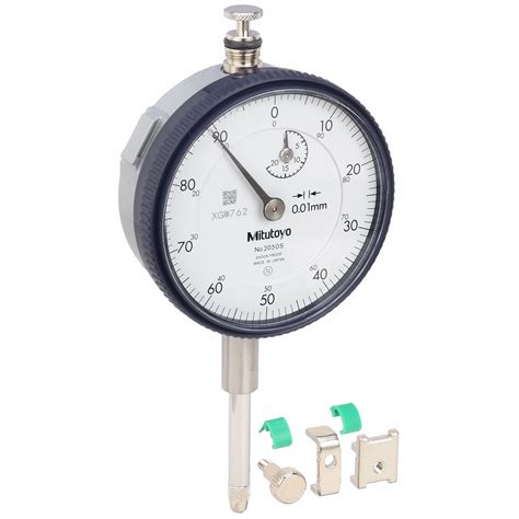 mitutoyo continuous reading dial indicator flat back agd 2 57mm
