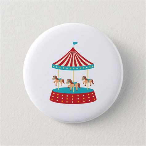 Circus Carousel Button How To Make Buttons Button Pins Pins