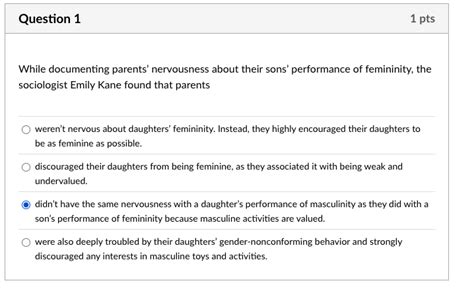 Solved Which Of The Following Statements Best Describes