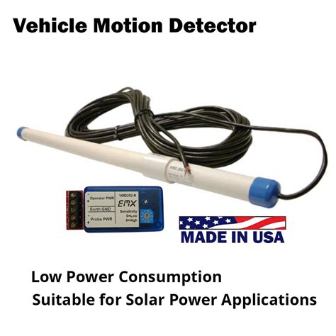 Vehicle Motion Detector For Gate Automation [suitable For Solar Power Applications] Substitute