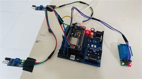 Iot Bidirectional Visitor Counter Using Espp8266 And Mqtt