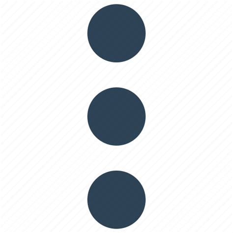 Ui Ux Dots Menu More Horizontal Three Icon Download On Iconfinder
