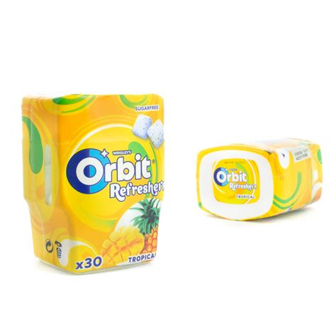 Chicles Orbit Refreshers Tropical