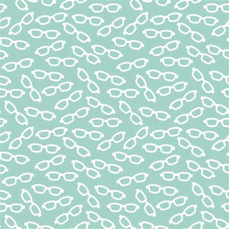 Seamless Eyeglasses Pattern Stock Illustrations 2929 Seamless