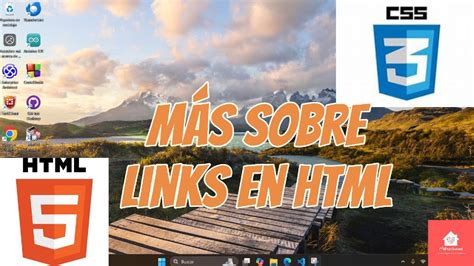 Html Más Sobre Links En Html Techno Technology Programming